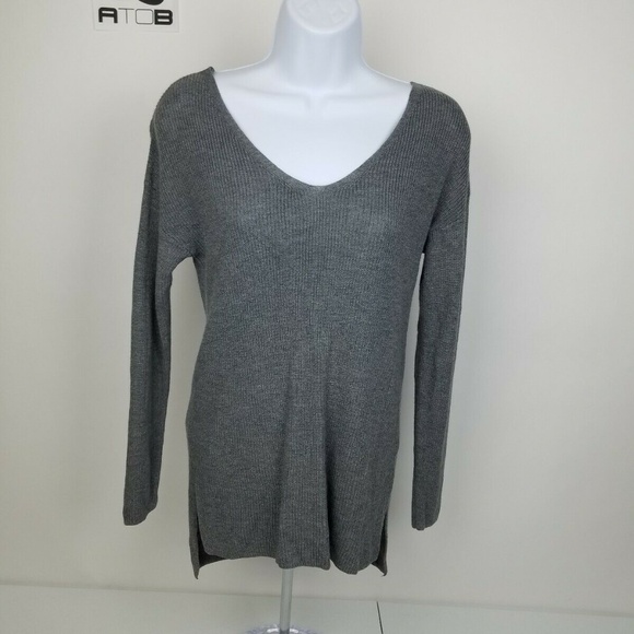 Hippie Rose | Sweaters | Hippie Rose Women Xs Gray Cross Back Tunic ...